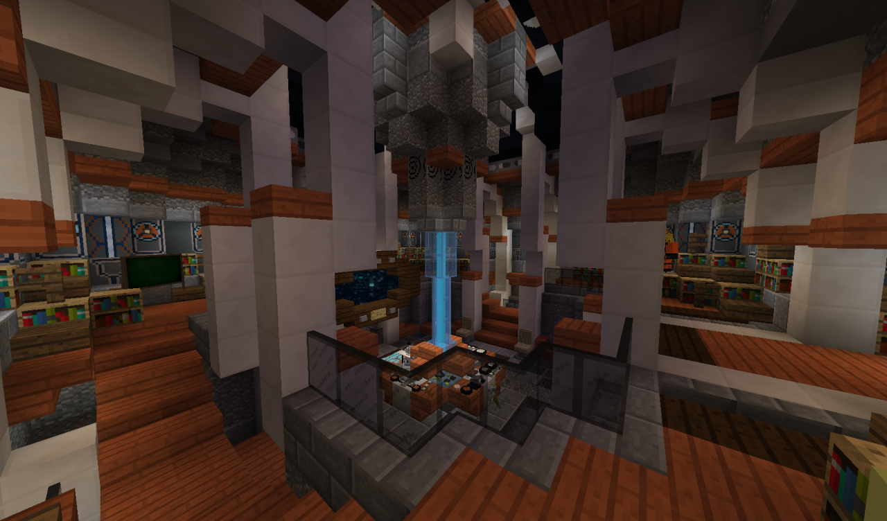 Doctor Who TARDIS V1.0 (Custom Interior) Minecraft Map