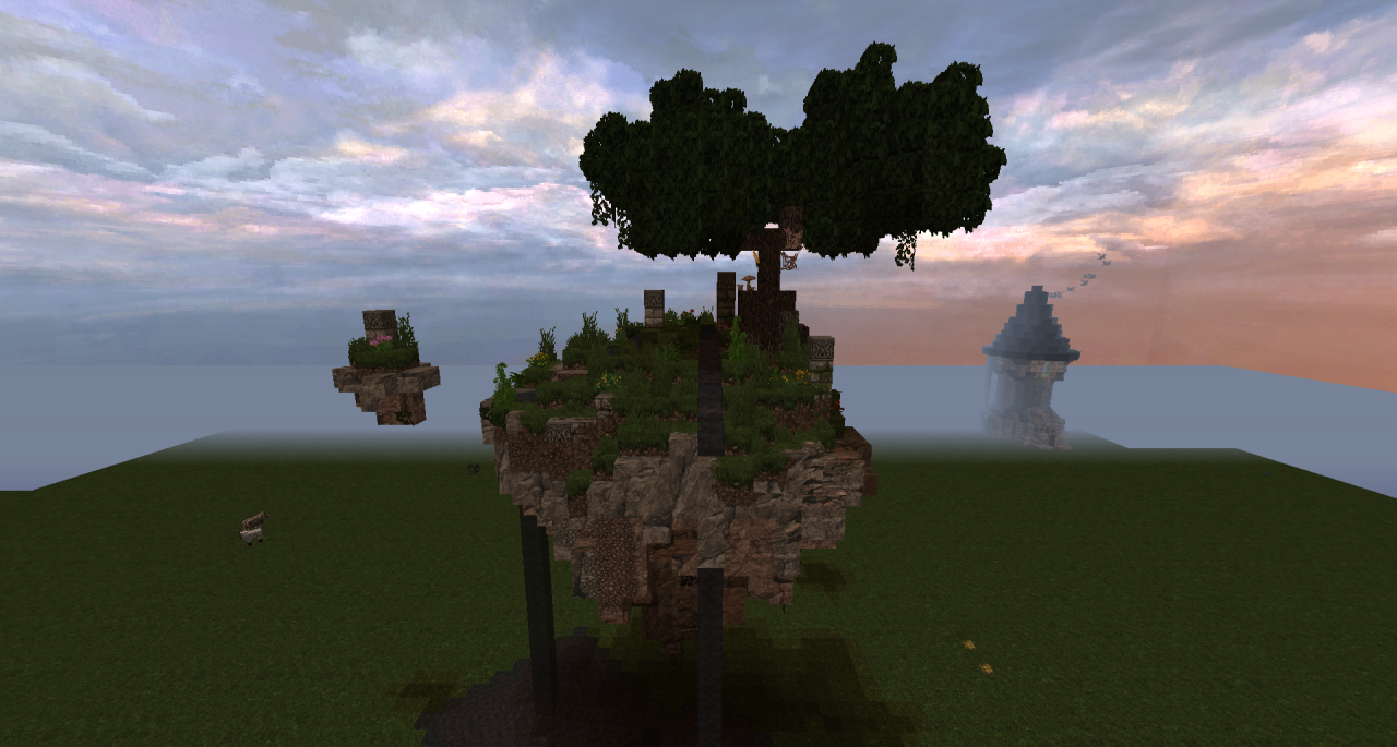 Floating island Minecraft Map