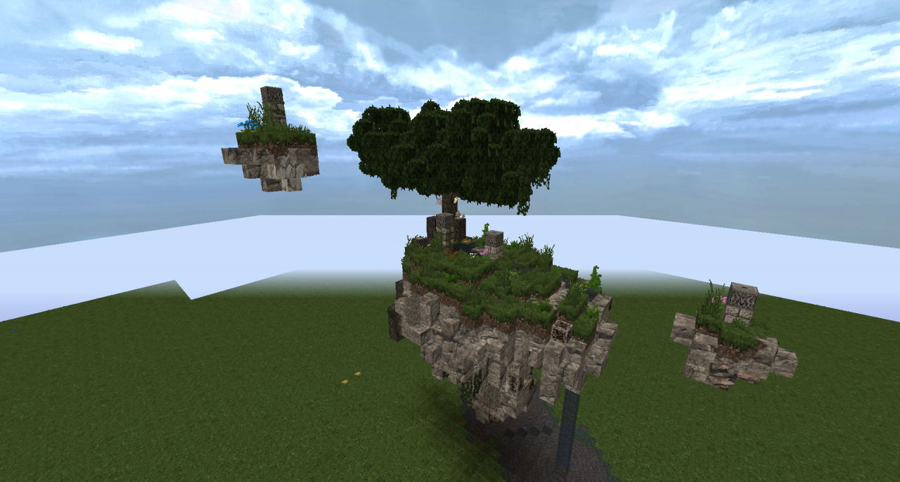 Floating island Minecraft Map