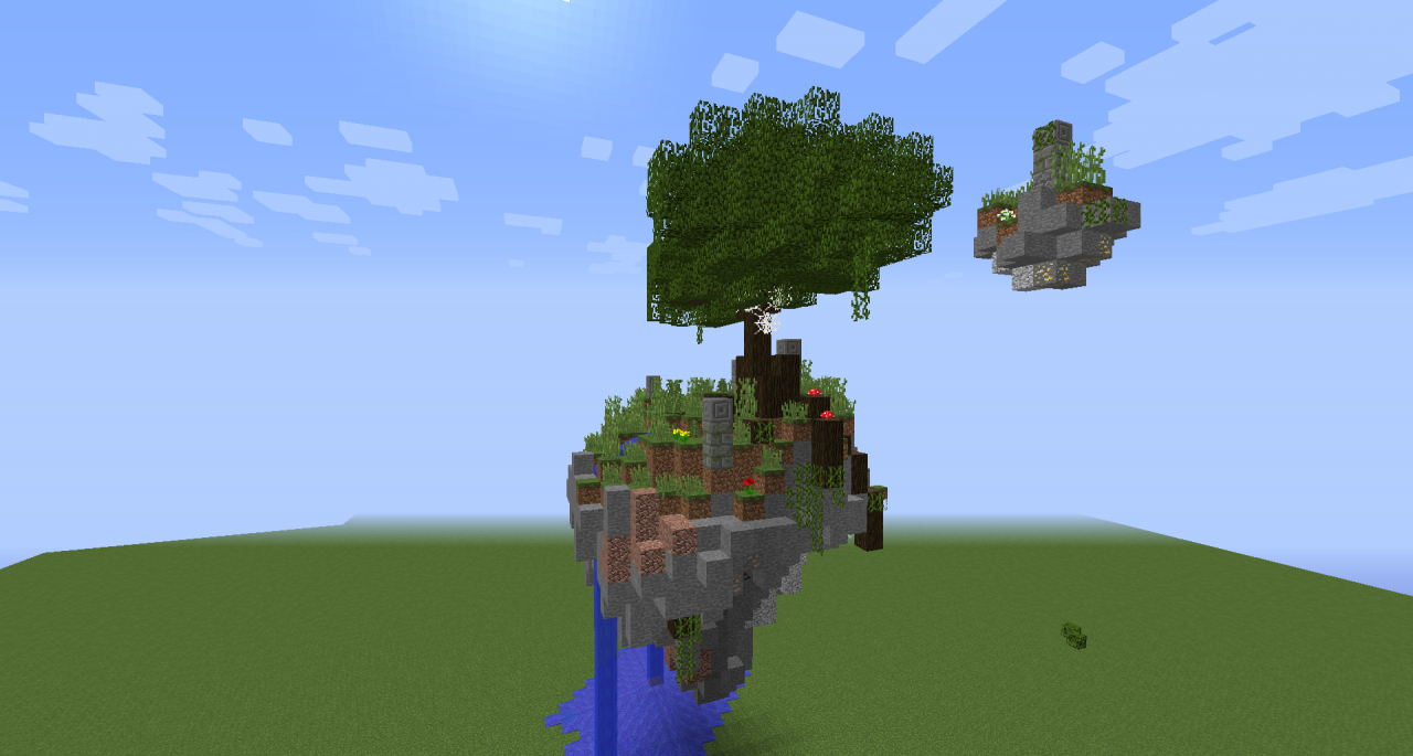 Floating island Minecraft Map