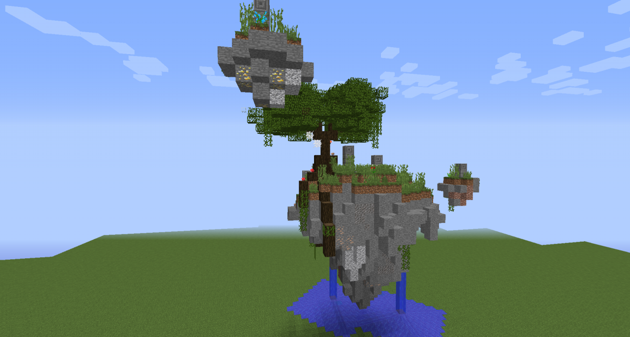 Floating island Minecraft Map