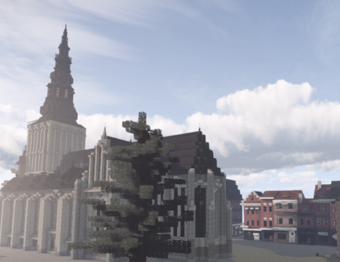 St. Georg, Bocholt, North Rhine Westphalia, Germany Minecraft Map