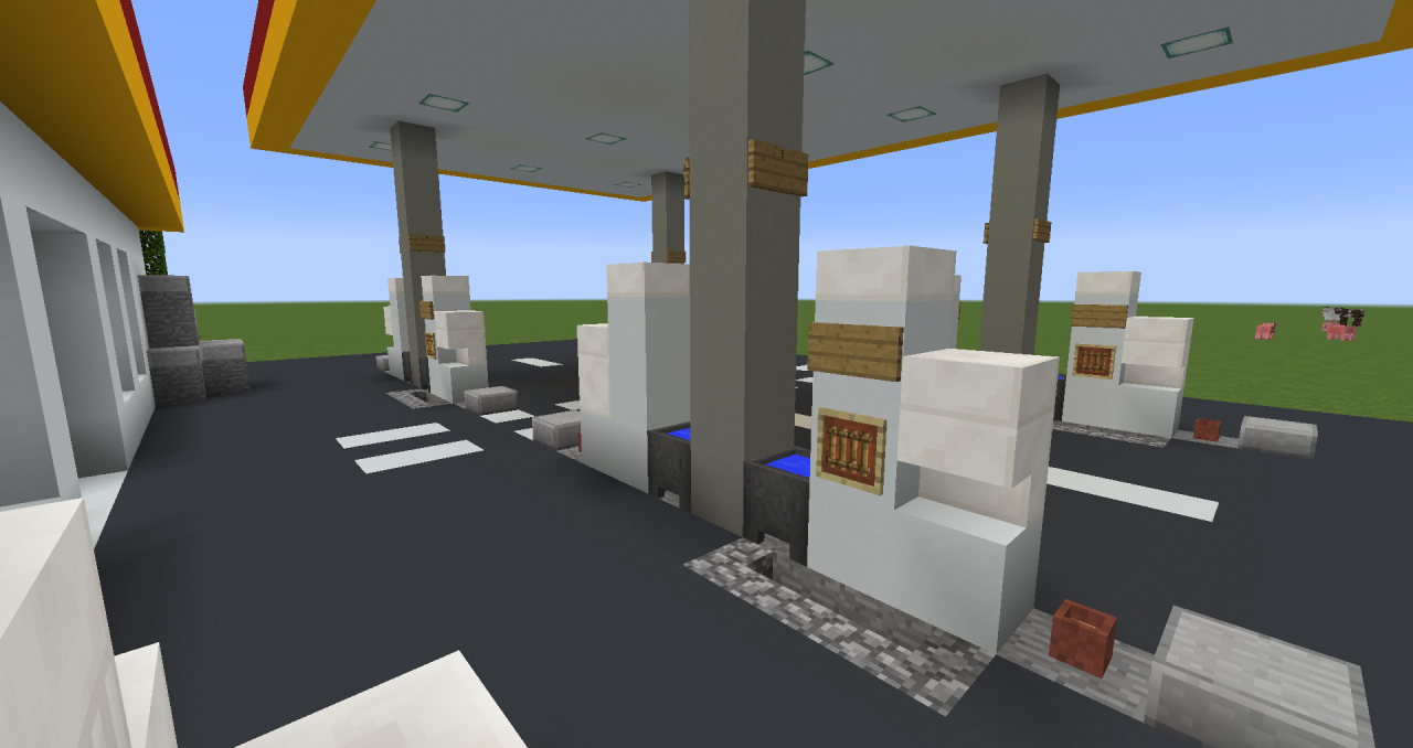CircleK Gas Station Minecraft Map
