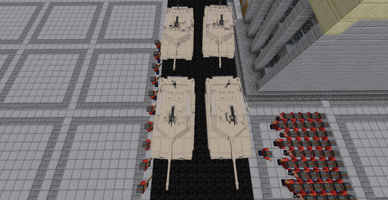 Bulgarian military parade 2018; part 2 Minecraft Map