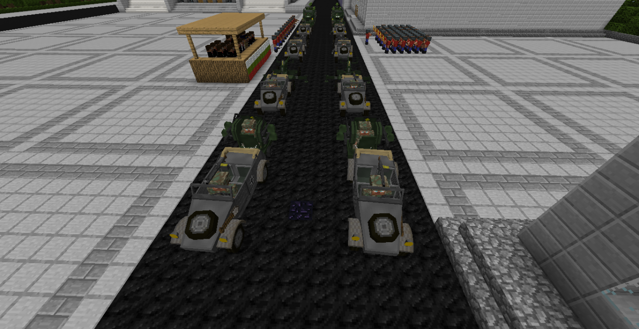 Bulgarian military parade 2018; part 2 Minecraft Map