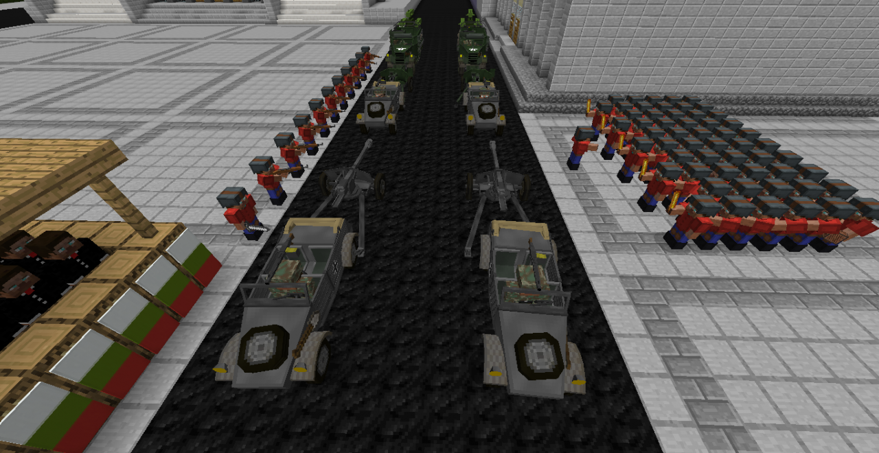 Bulgarian military parade 2018; part 2 Minecraft Map