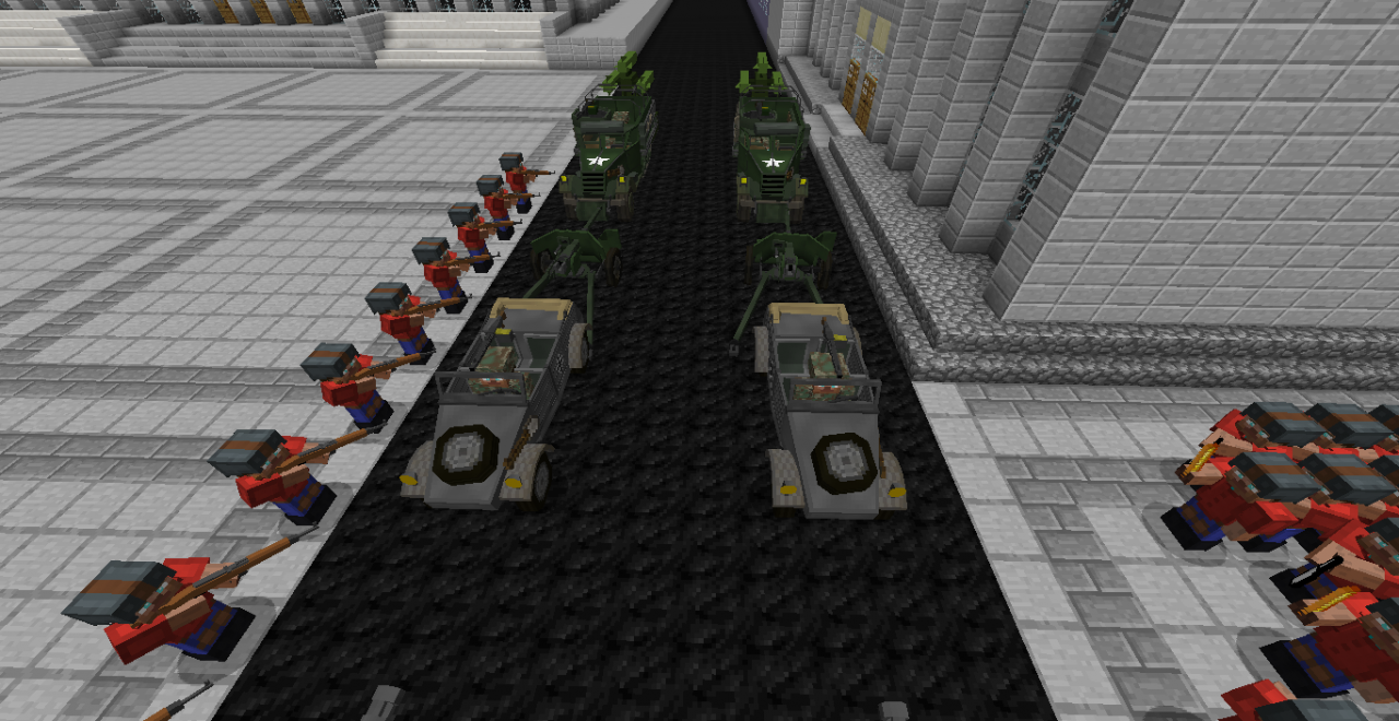 Bulgarian military parade 2018; part 2 Minecraft Map