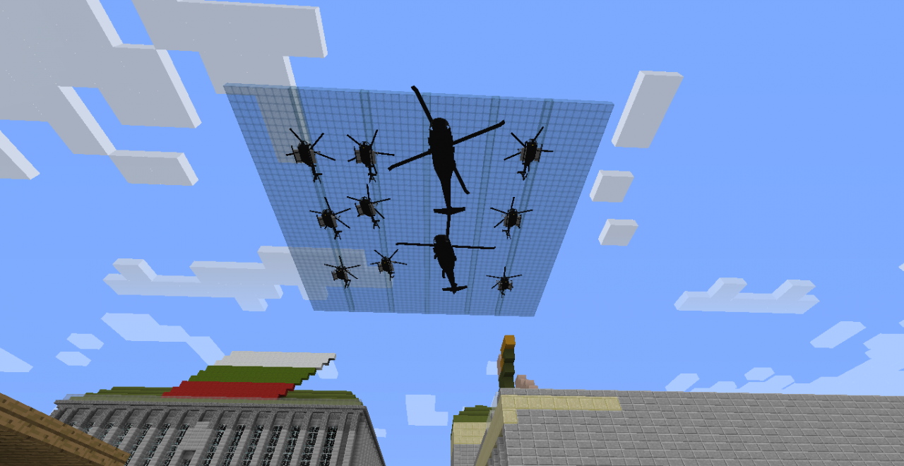 Bulgarian military parade 2018; part 3 Minecraft Map