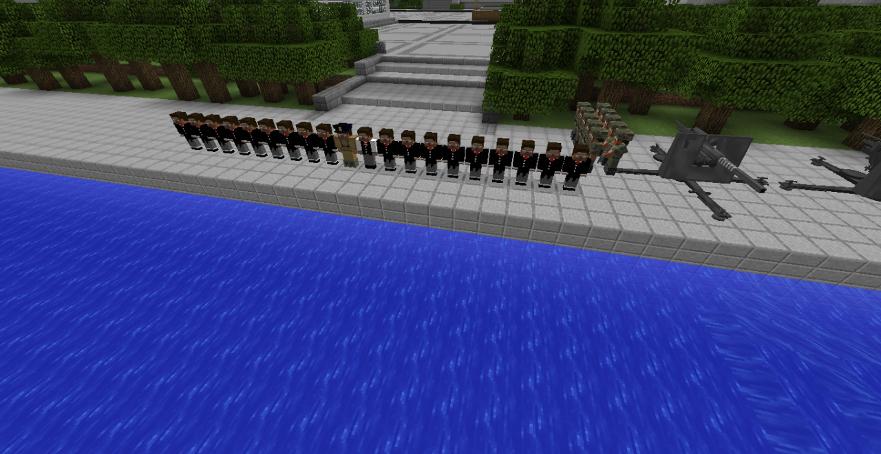 Bulgarian military parade 2018; part 3 Minecraft Map