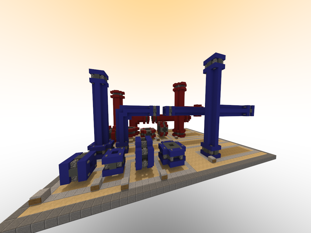 Minecraft Builds - Giant Pipes Minecraft Map