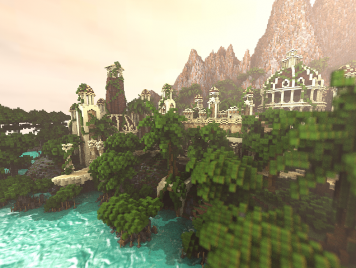 | D R A C O | Ancient/Rustic City Minecraft Map