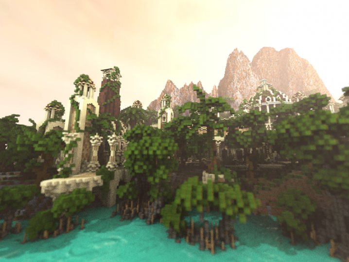 | D R A C O | Ancient/Rustic City Minecraft Map