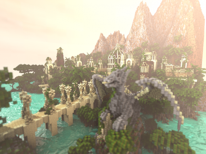 | D R A C O | Ancient/Rustic City Minecraft Map