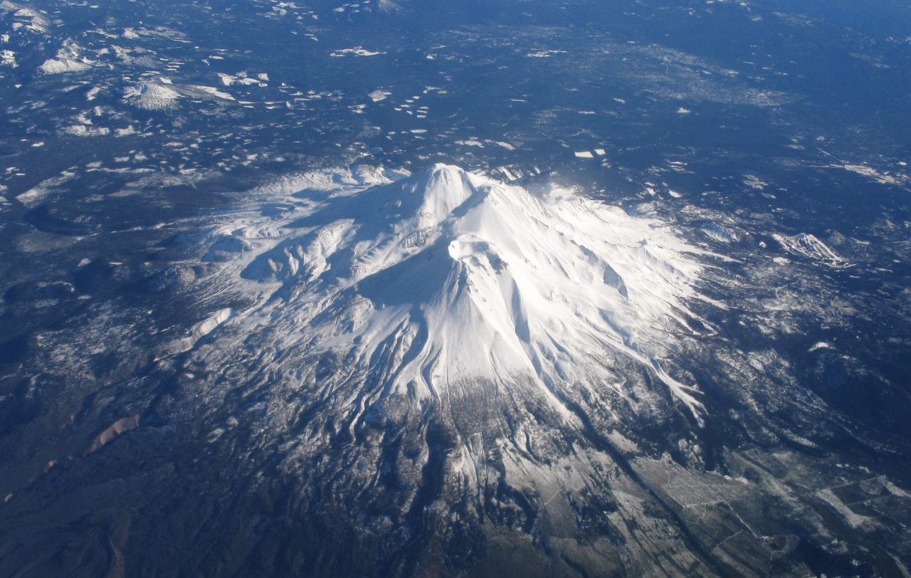 Mount Shasta Minecraft Map