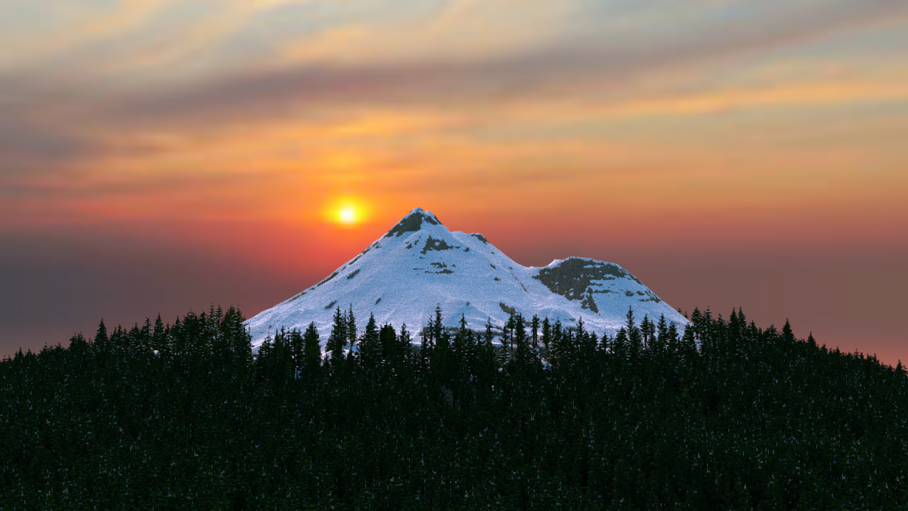 Mount Shasta Minecraft Map