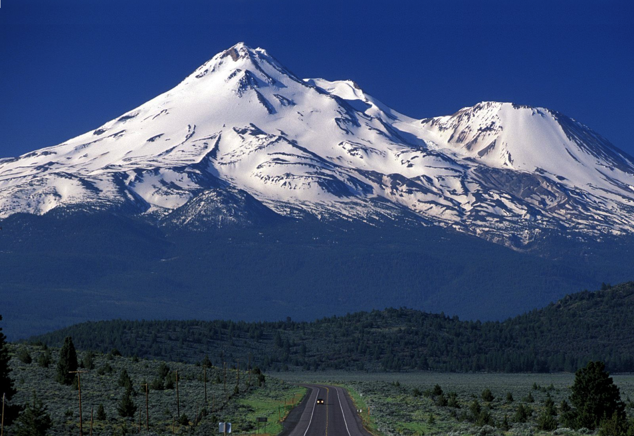 Mount Shasta Minecraft Map