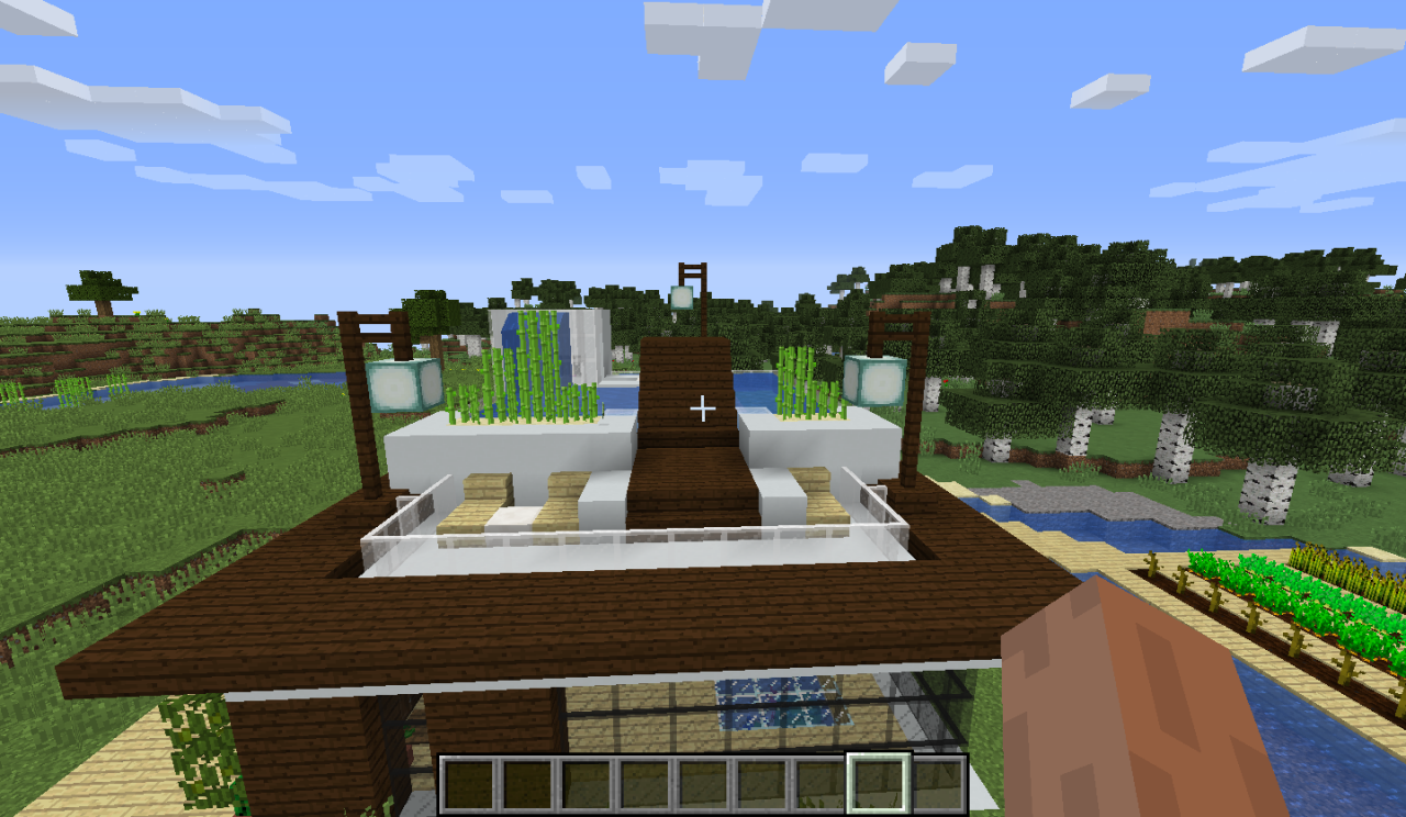 TWO MODERN HOUSES Minecraft Map
