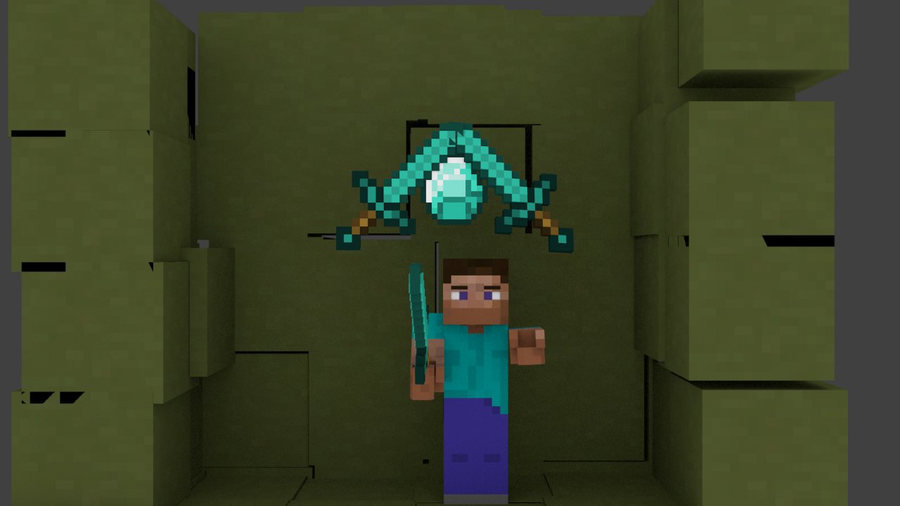 Mega Miner Adventure | Survival In The Cave World Minecraft Map