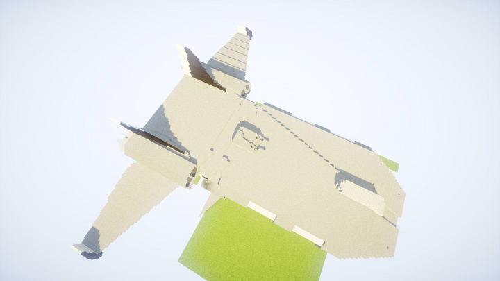 Leopard Dropship | Battletech/Mechwarrior [1:1] Minecraft Map