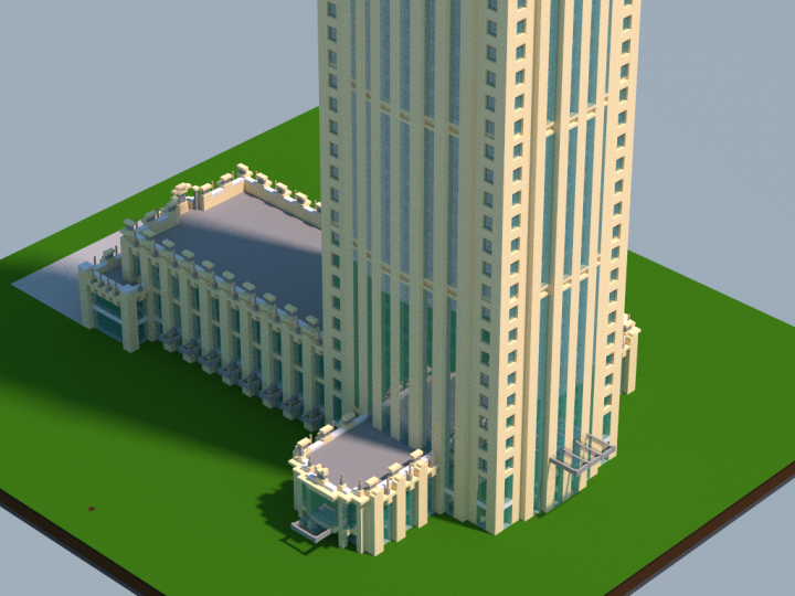 THE WARLDOF GRAND HOTEL (ART DECO SKYSCRAPER) Minecraft Map