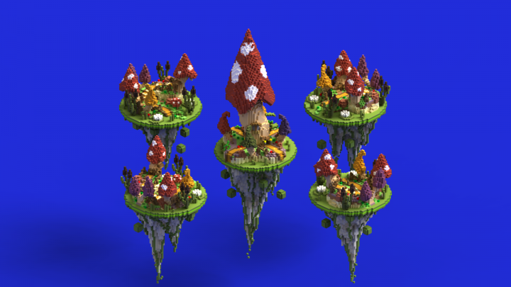 BedWars - MushroomWorld Minecraft Map