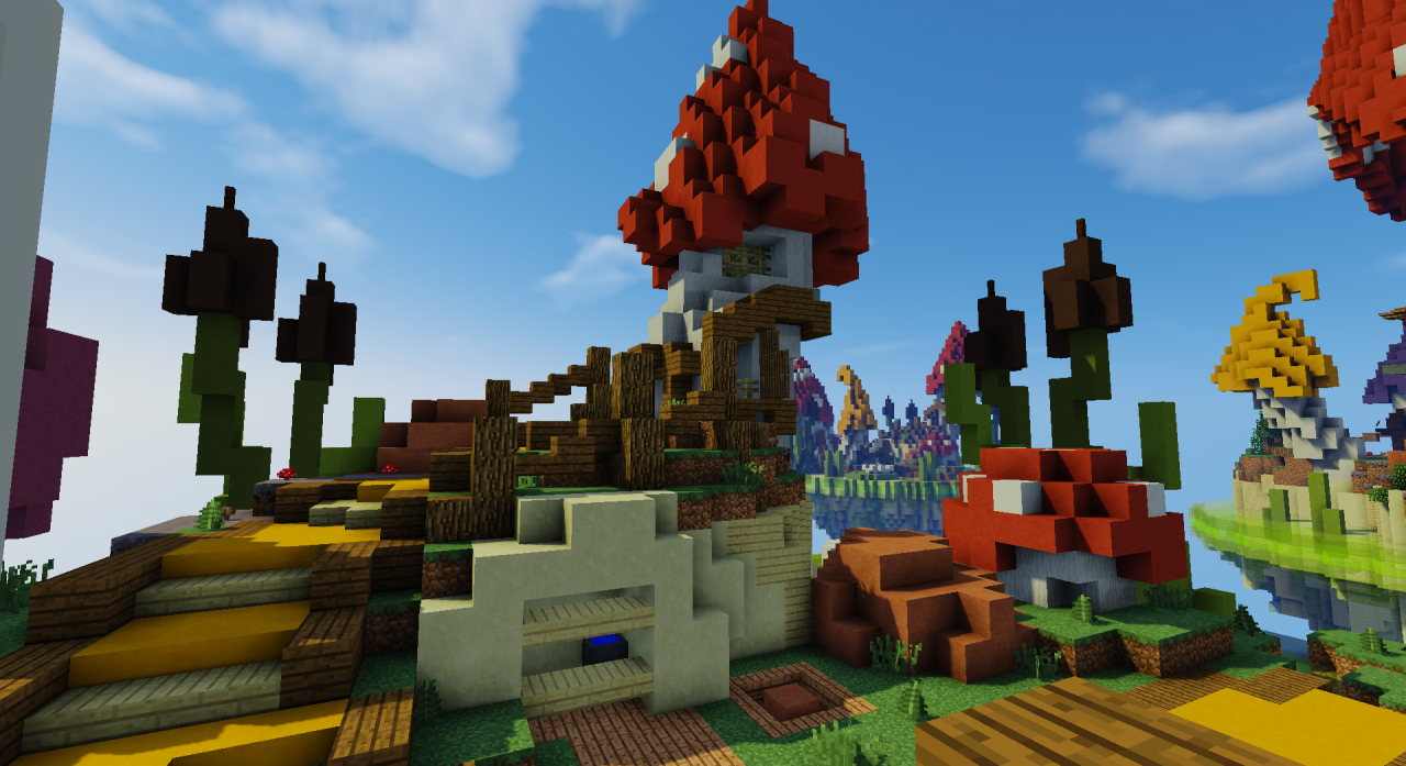 BedWars - MushroomWorld Minecraft Map