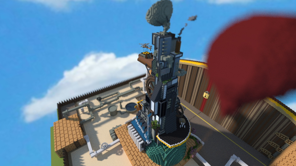 Junktown - A tower of fun! 11th [Skyscraper Contest] Minecraft Map