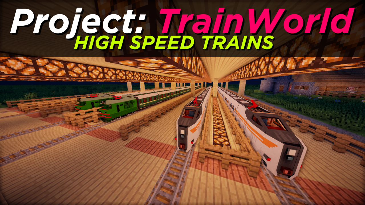 Project: TrainWorld (HST Edition) [Abandoned] Minecraft Map
