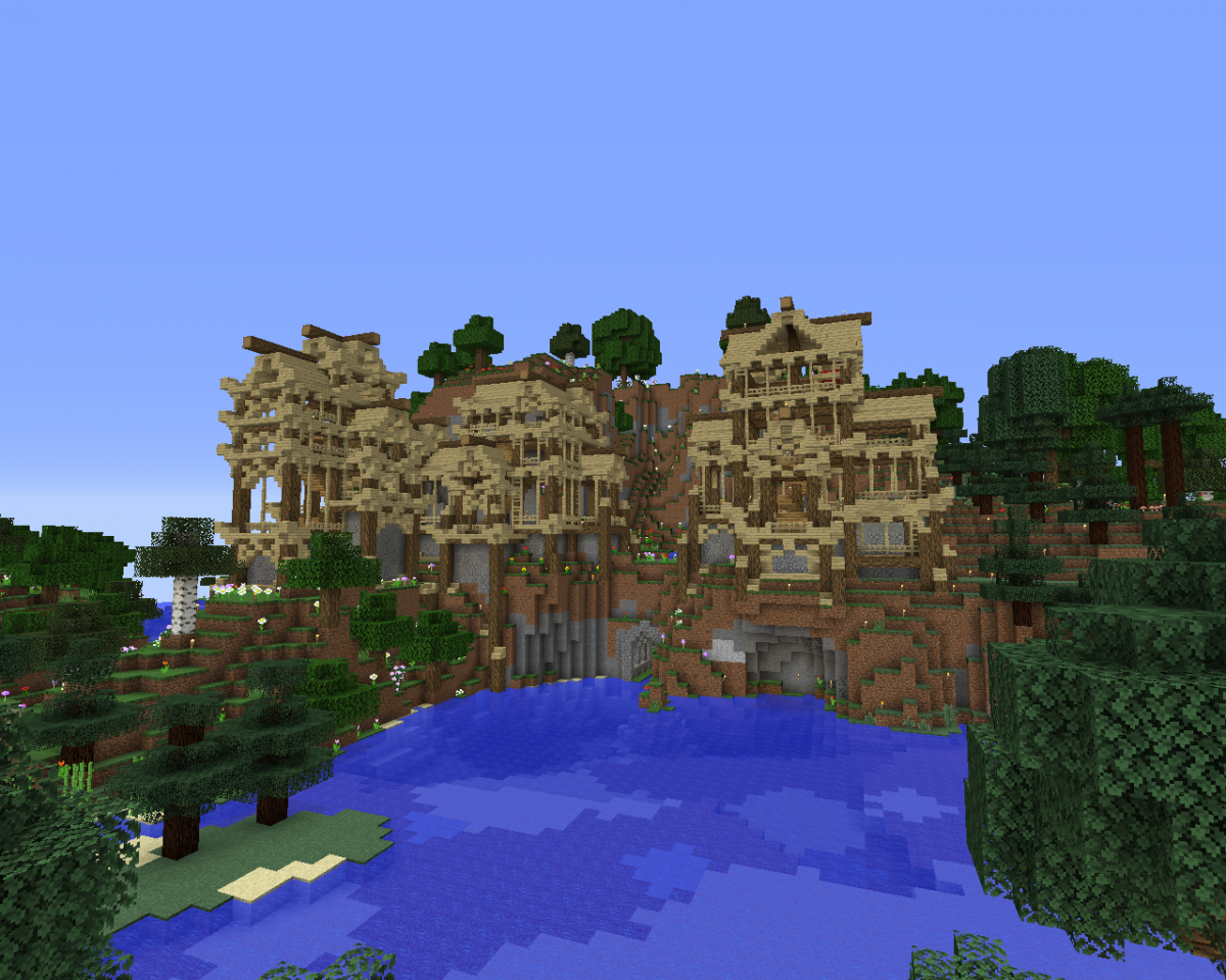 Oaken Temple Minecraft Map