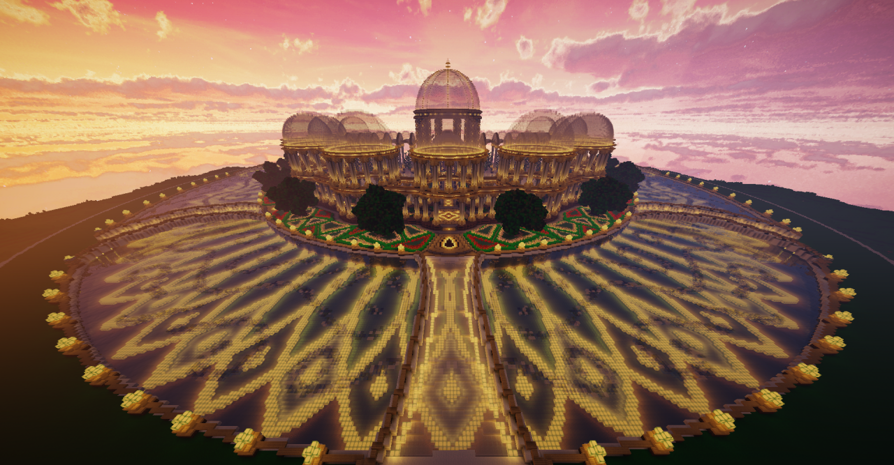Temple of the Almighty Bearded God Minecraft Map