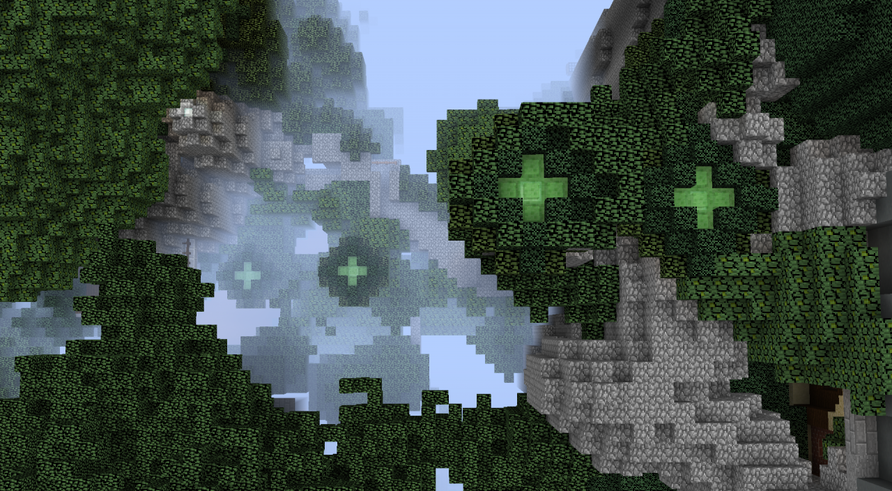 Slime Block Launch Pads Minecraft Map