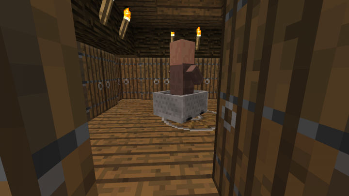 Self Sufficient Villager Farm Minecraft Map