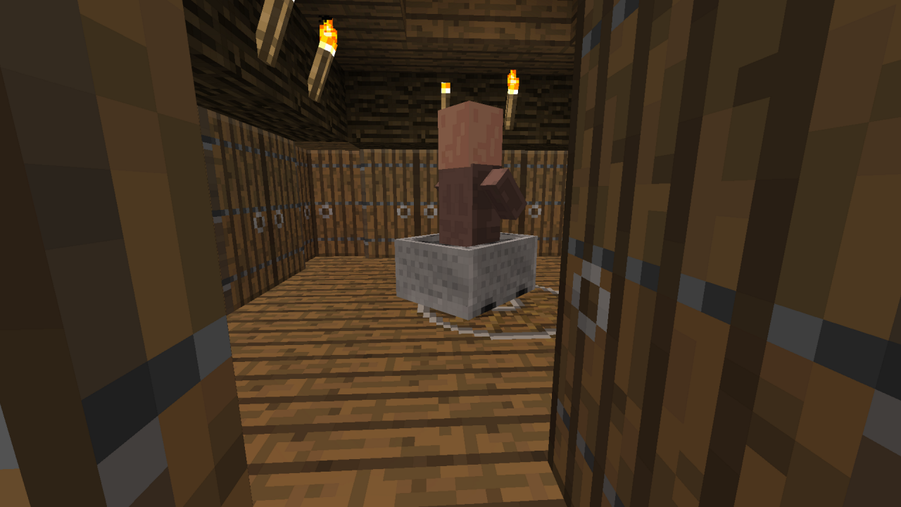 Self Sufficient Villager Farm Minecraft Map