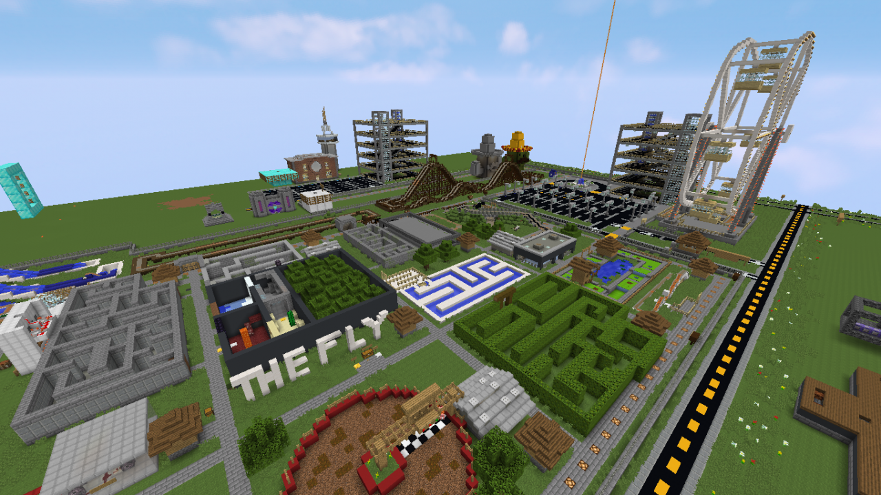 Flat City 1.12 Minecraft Map