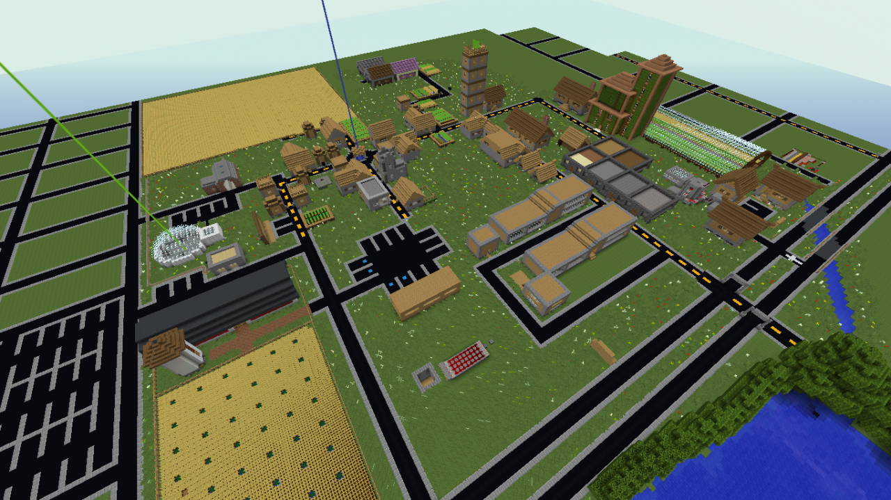 Flat City 1.12 Minecraft Map