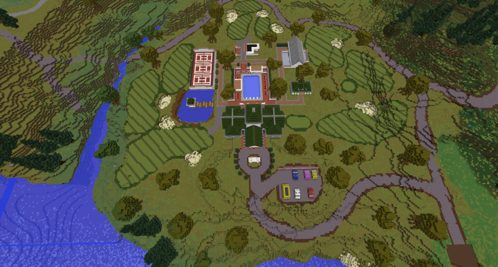 Fortnite - Lazy Links golfcourse Minecraft Map