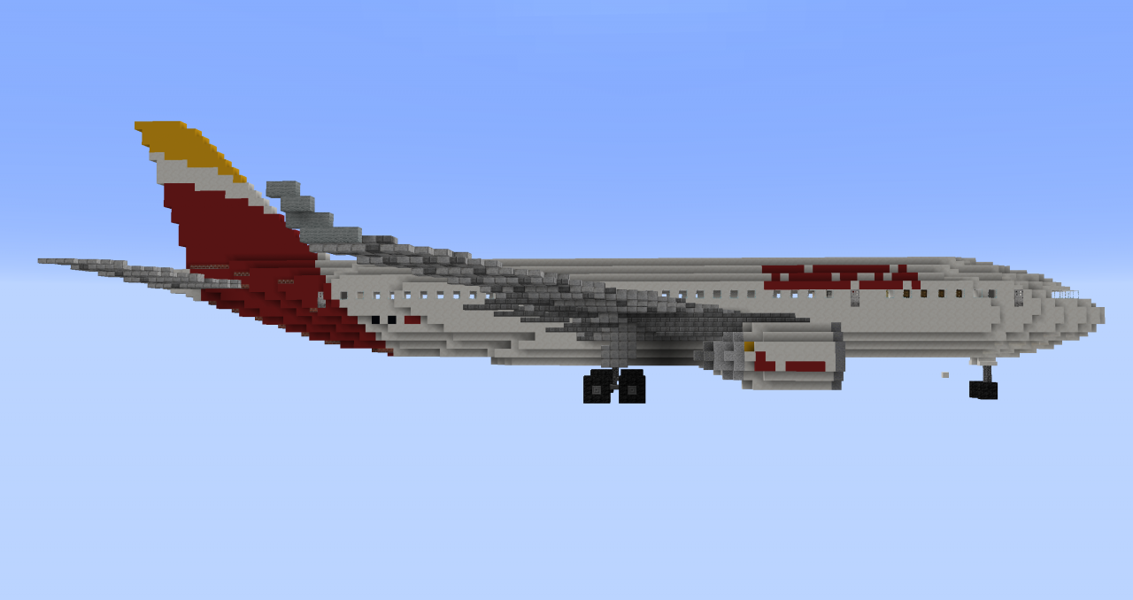 F'n'A Gaming Airbus A330-200 Iberia Minecraft Map