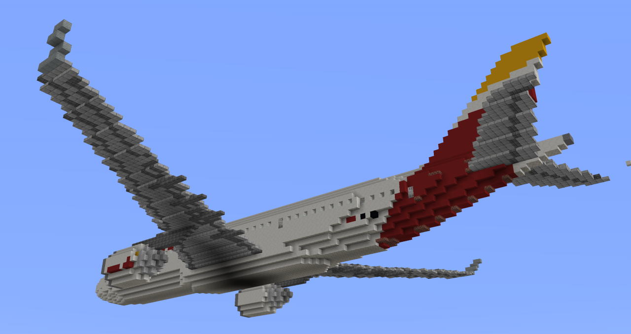 F'n'A Gaming Airbus A330-200 Iberia Minecraft Map