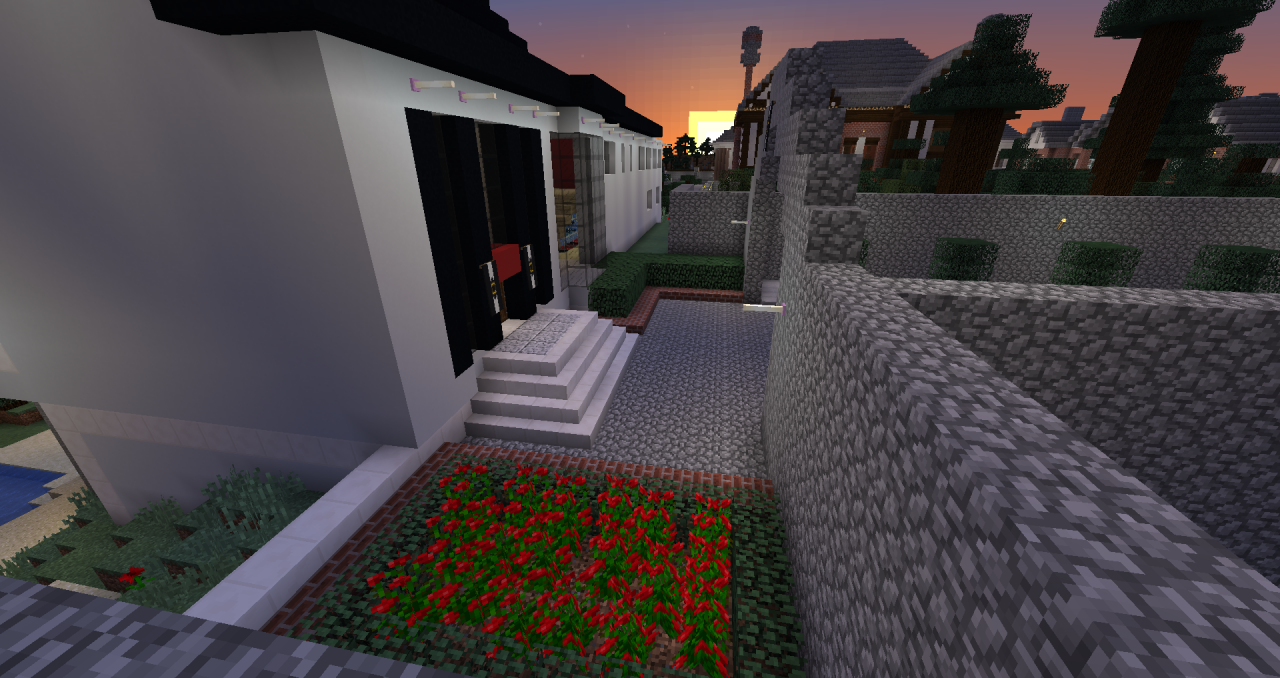 Modern House Minecraft Map