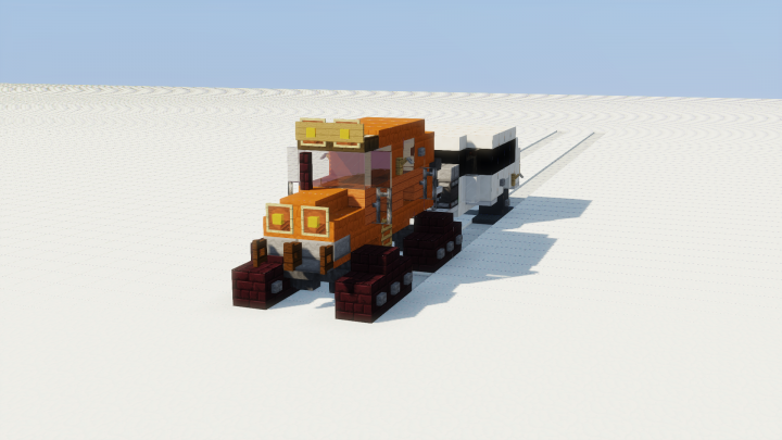 Tucker Sno-Cat with Caravan Minecraft Map