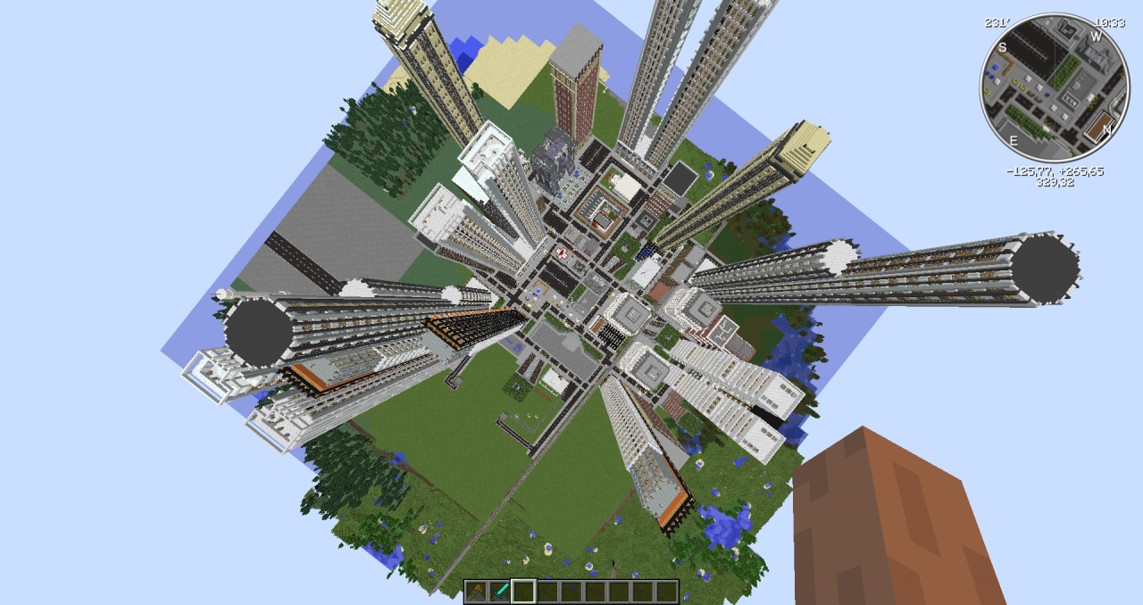 Minecraft 1.7.10 map solo modé Minecraft Map