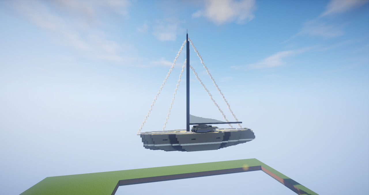 Modern Sailing Yacht Minecraft Map