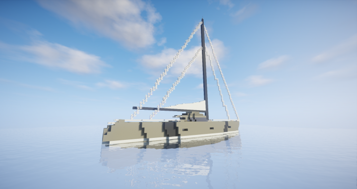 Modern Sailing Yacht Minecraft Map