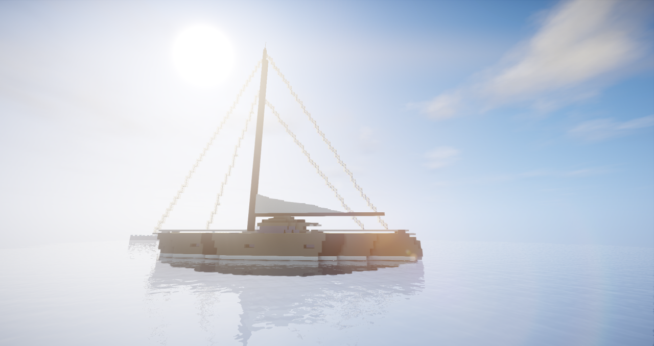 Modern Sailing Yacht Minecraft Map