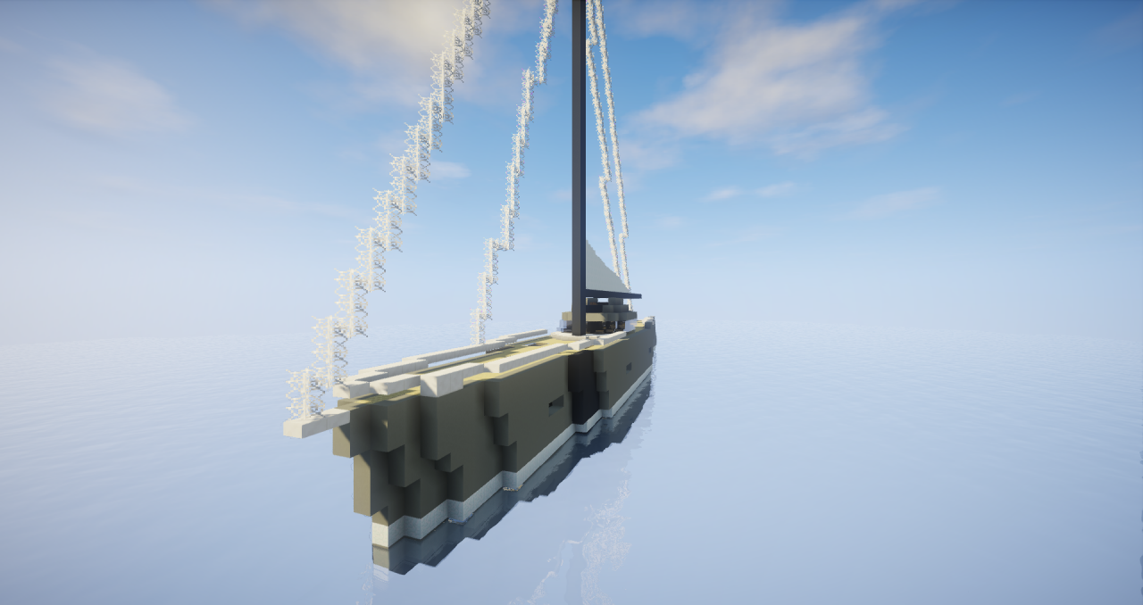Modern Sailing Yacht Minecraft Map