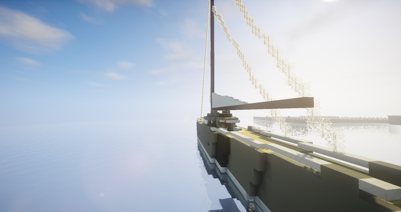 Modern Sailing Yacht Minecraft Map