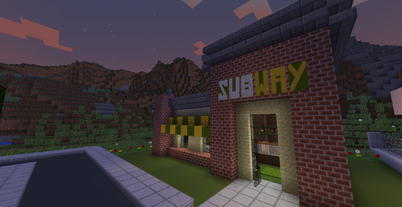 Simple City Minecraft Map