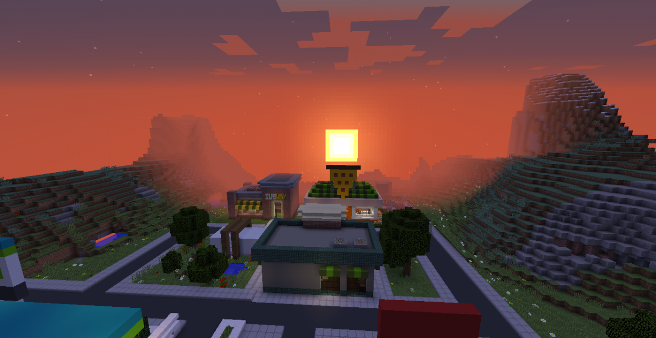 Simple City Minecraft Map