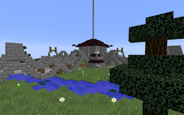 Epic flying Hub (Free download) Minecraft Map