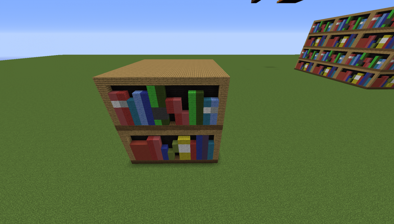 Giant Book case Minecraft Map